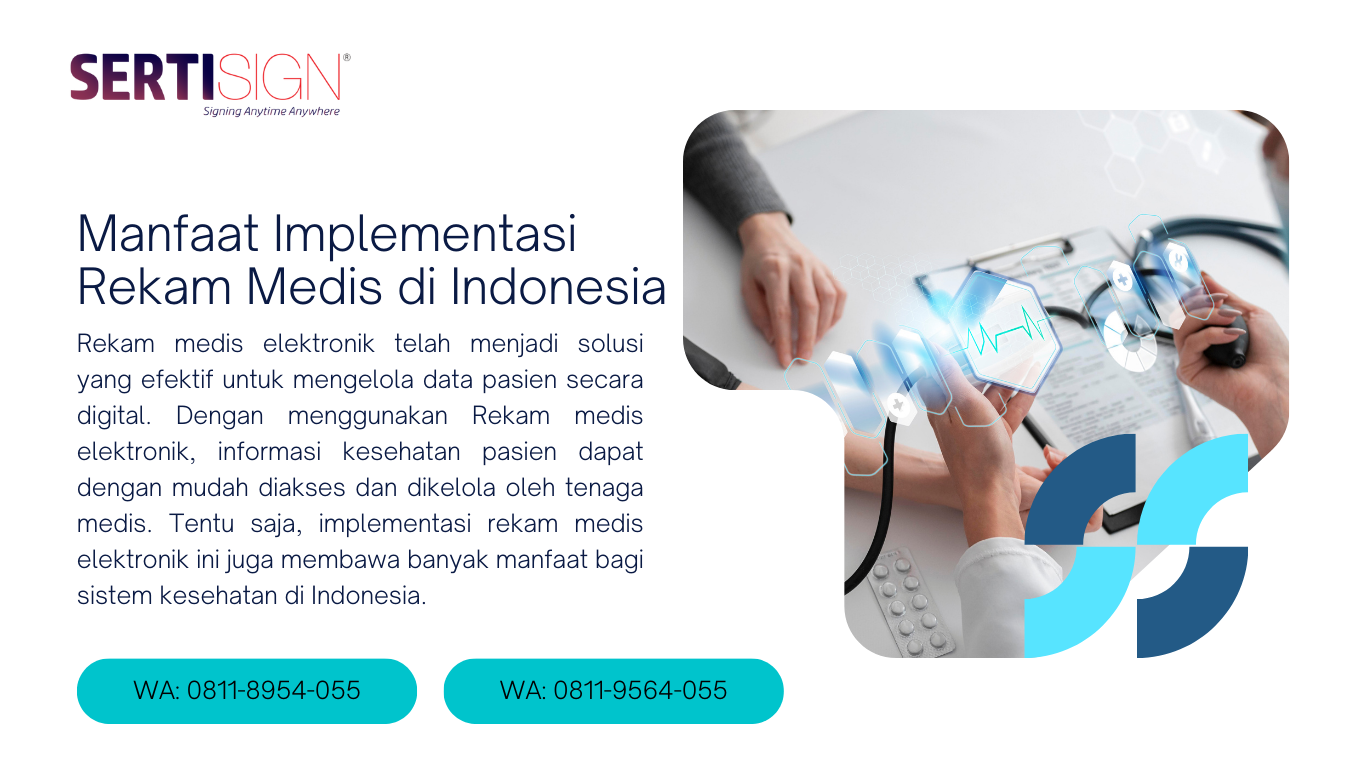 Manfaat Implementasi Rekam Medis di Indonesia